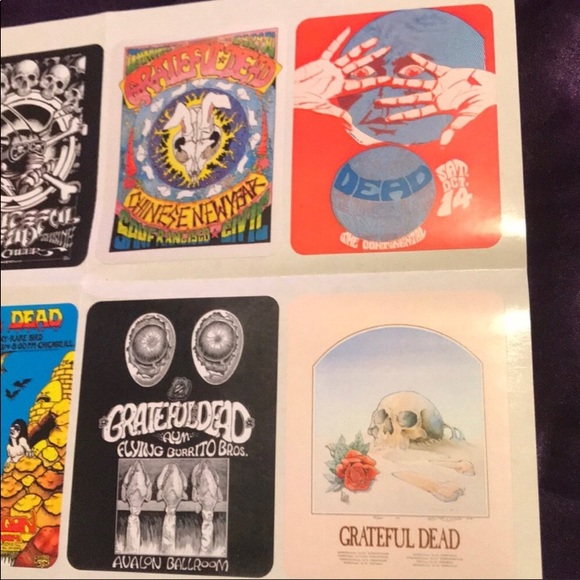 Grateful Dead | Other | New Set Of 8 Vintage Grateful Dead Poster ...
